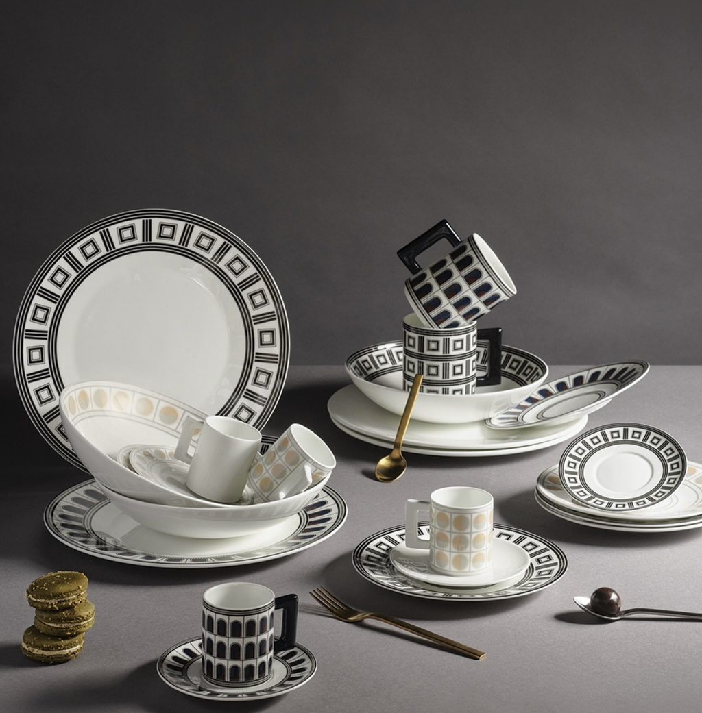 Palazzo Navy Dinnerware 3 Piece Set – Current Home NY