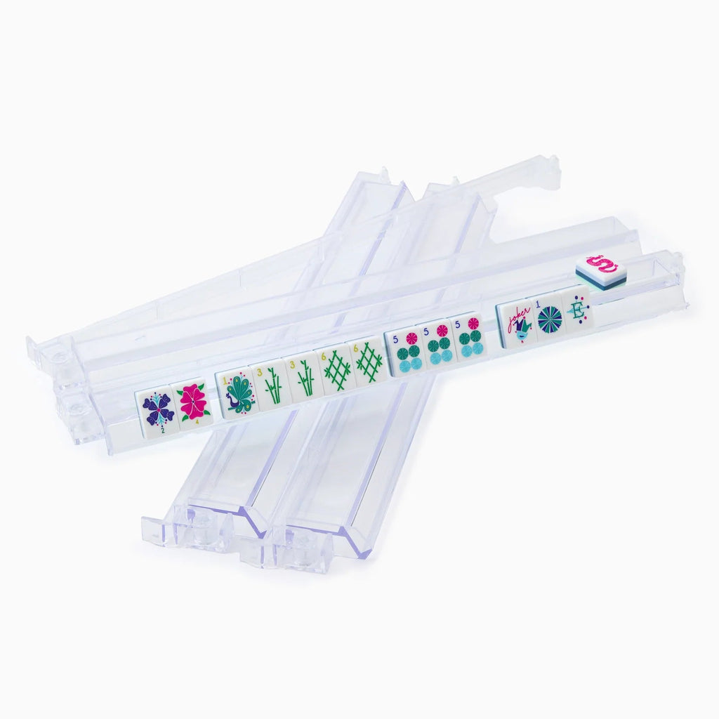 Mahjong Rack & Pusher Set - Clear – Current Home NY