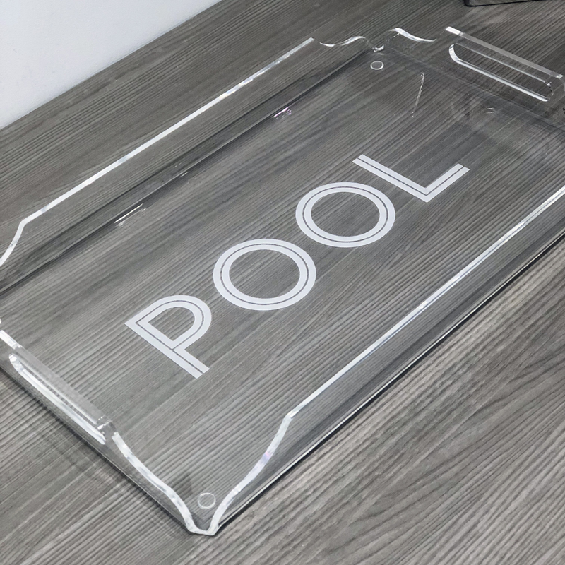Deluxe Acrylic Pool Tray – Current Home NY