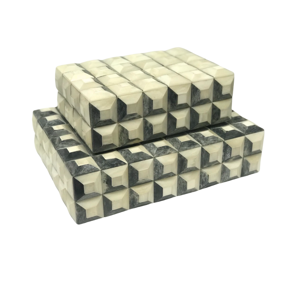 Checkmate Box Grey Small – Current Home NY